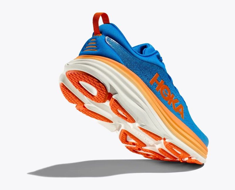 Hoka BONDI 8 Hombre SKY/ORANGE — Tri For Fun