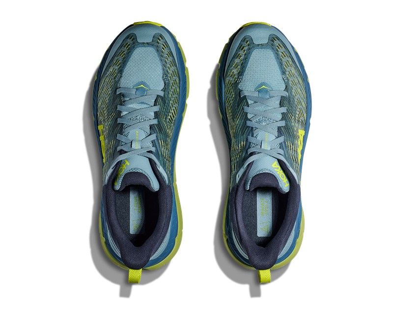 Hoka MAFATE SPEED 4 Hombre BLUE/CITRON — Tri For Fun