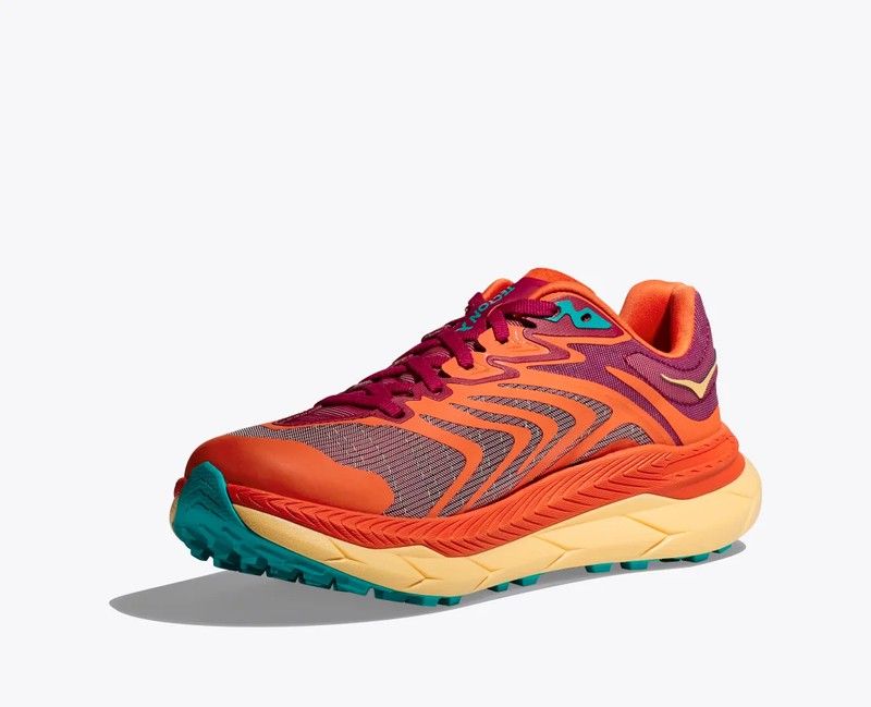 Hoka TECTON X 2 Mujer CHERRIES/FLAME — Tri For Fun