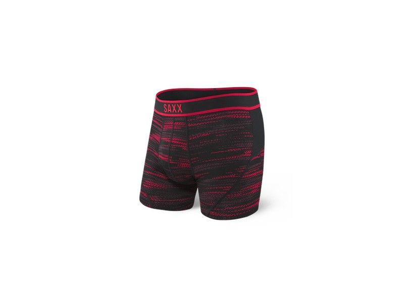 SAXX KINETIC BOXER RED ROAD RUNNER — Tri For Fun